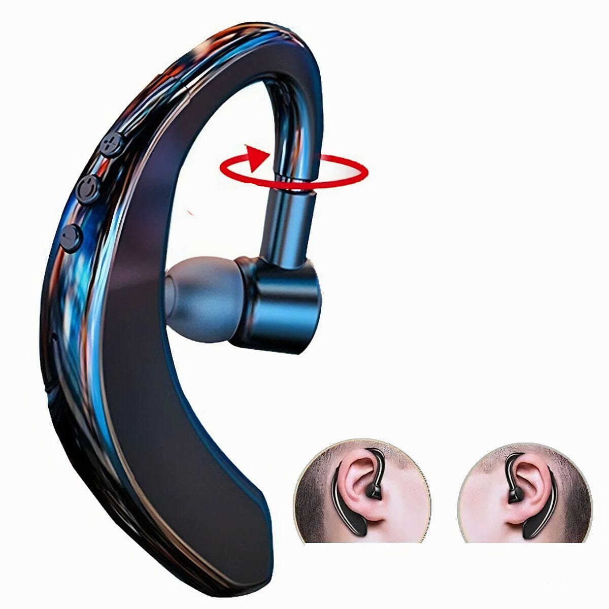 SMAXPro™ Neckband Bluetooth Earbuds: Mic Headset Wireless Earphones ...